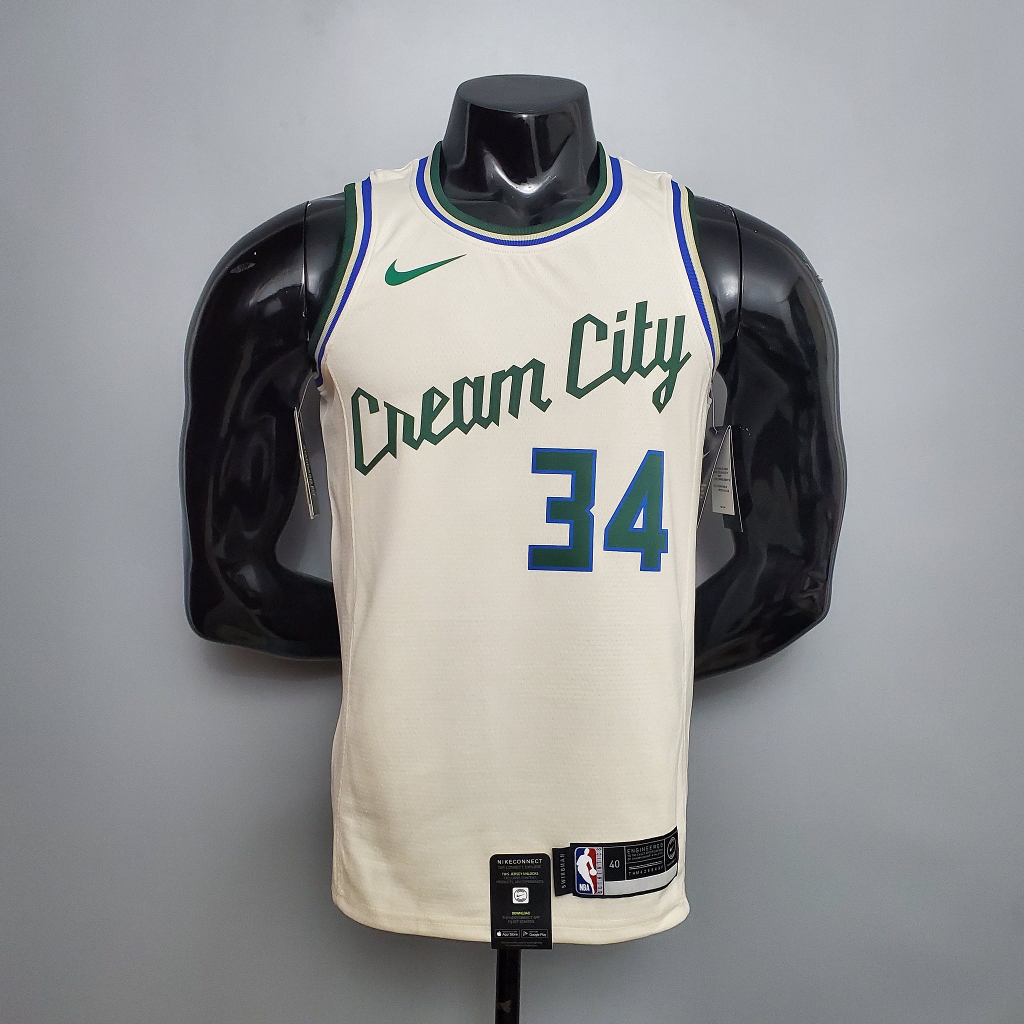 Milwaukee Bucks Beige "Cream City Edition" NBA – Tus Camisetas Chile